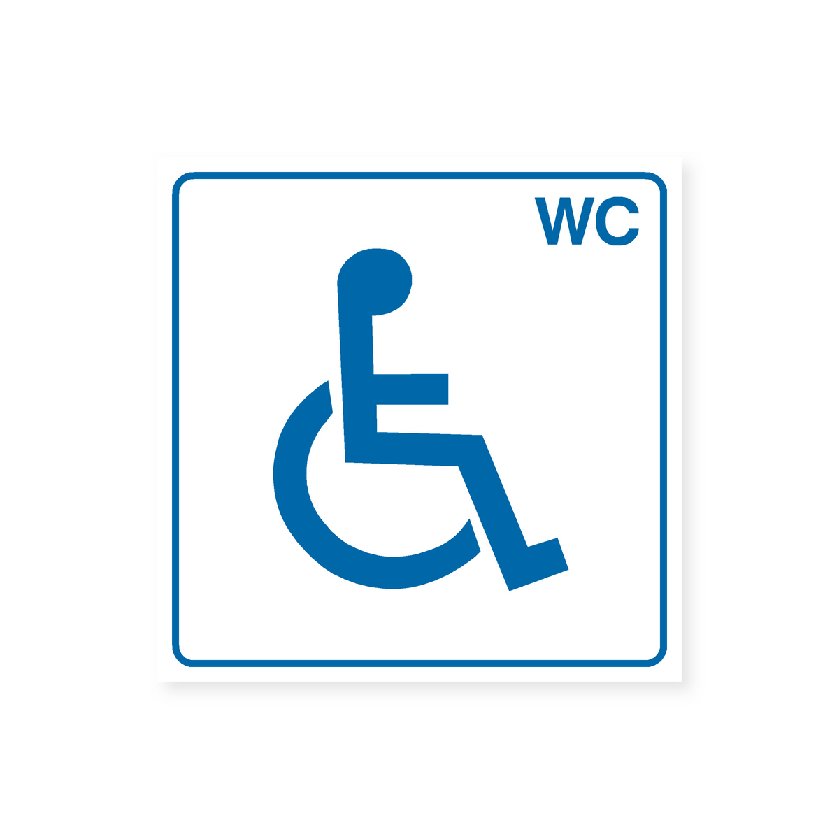 Disabled WC Toilet Sign – Safety Signs & Stickers
