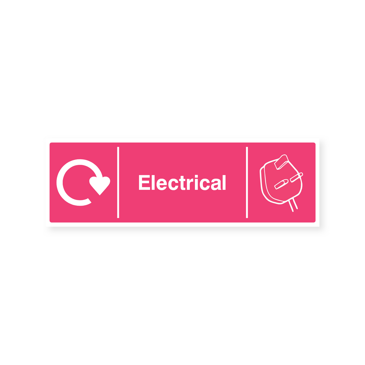 Electrical Recycling - Safety Sign – Safety Signs & Stickers