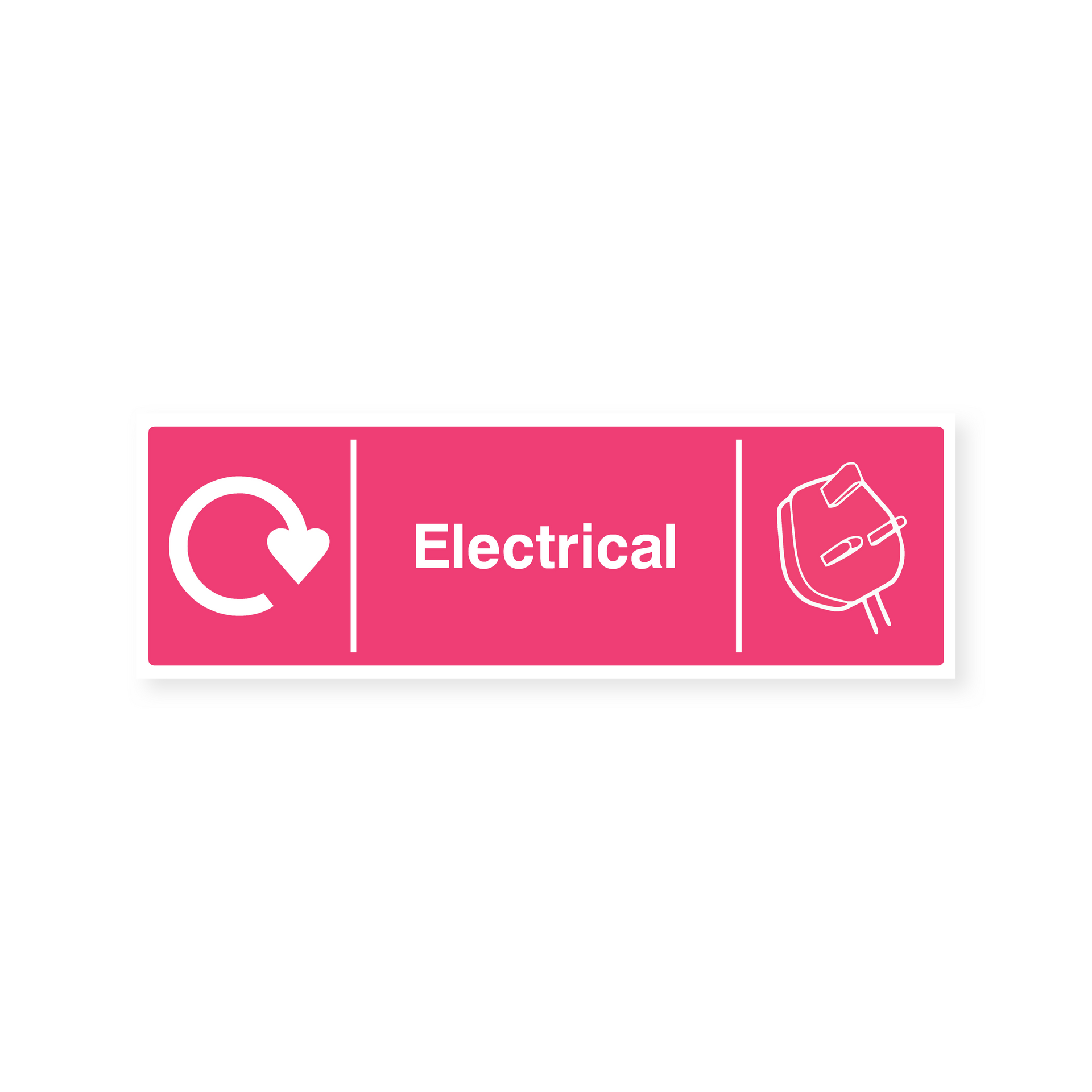 Electrical Recycling - Safety Sign – Safety Signs & Stickers