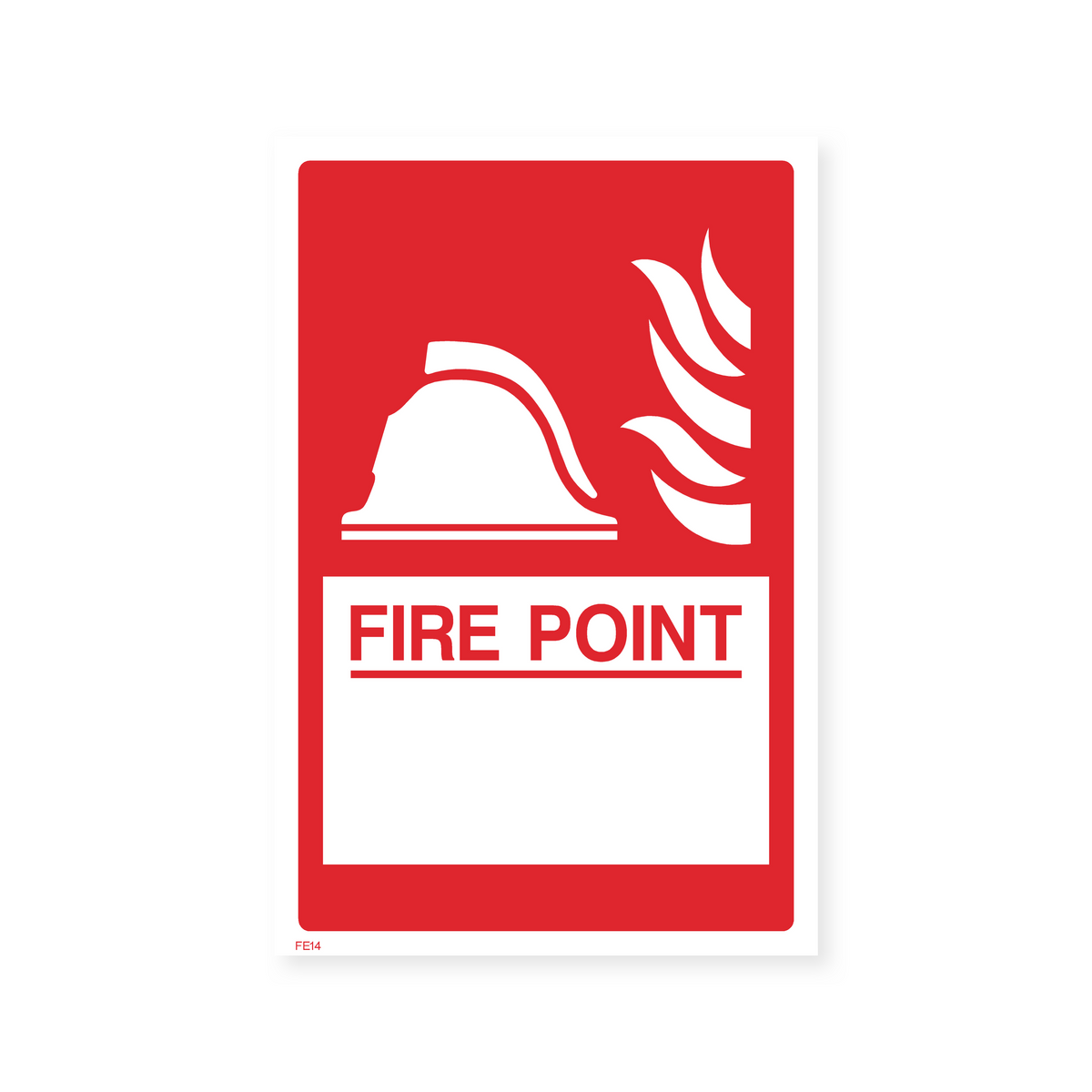 Fire Point Sign – Safety Signs & Stickers