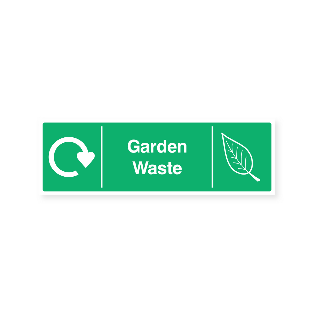 Garden Waste Recycling - Safety Sign – Safety Signs & Stickers