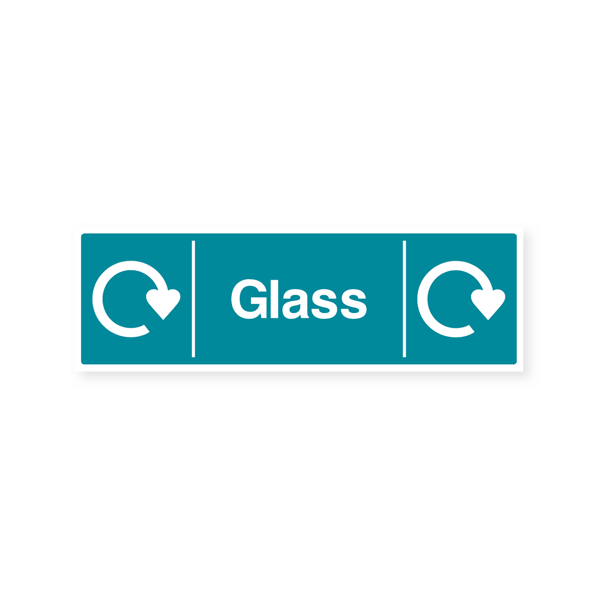 Glass Recycling - Safety Sign – Safety Signs & Stickers
