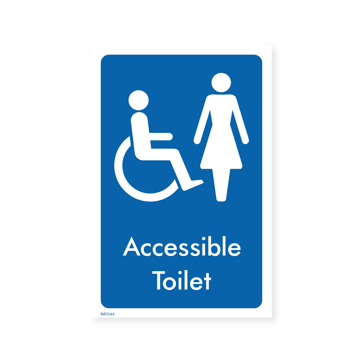 Accessible Toilet Sign – Safety Signs & Stickers