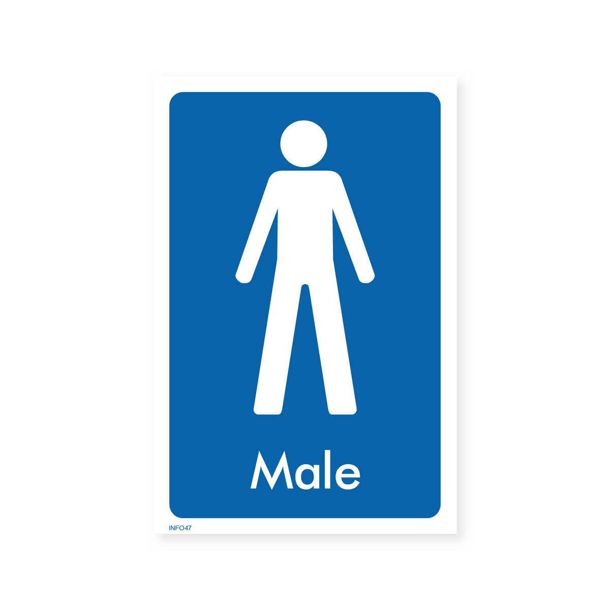 Male Sign – Safety Signs & Stickers