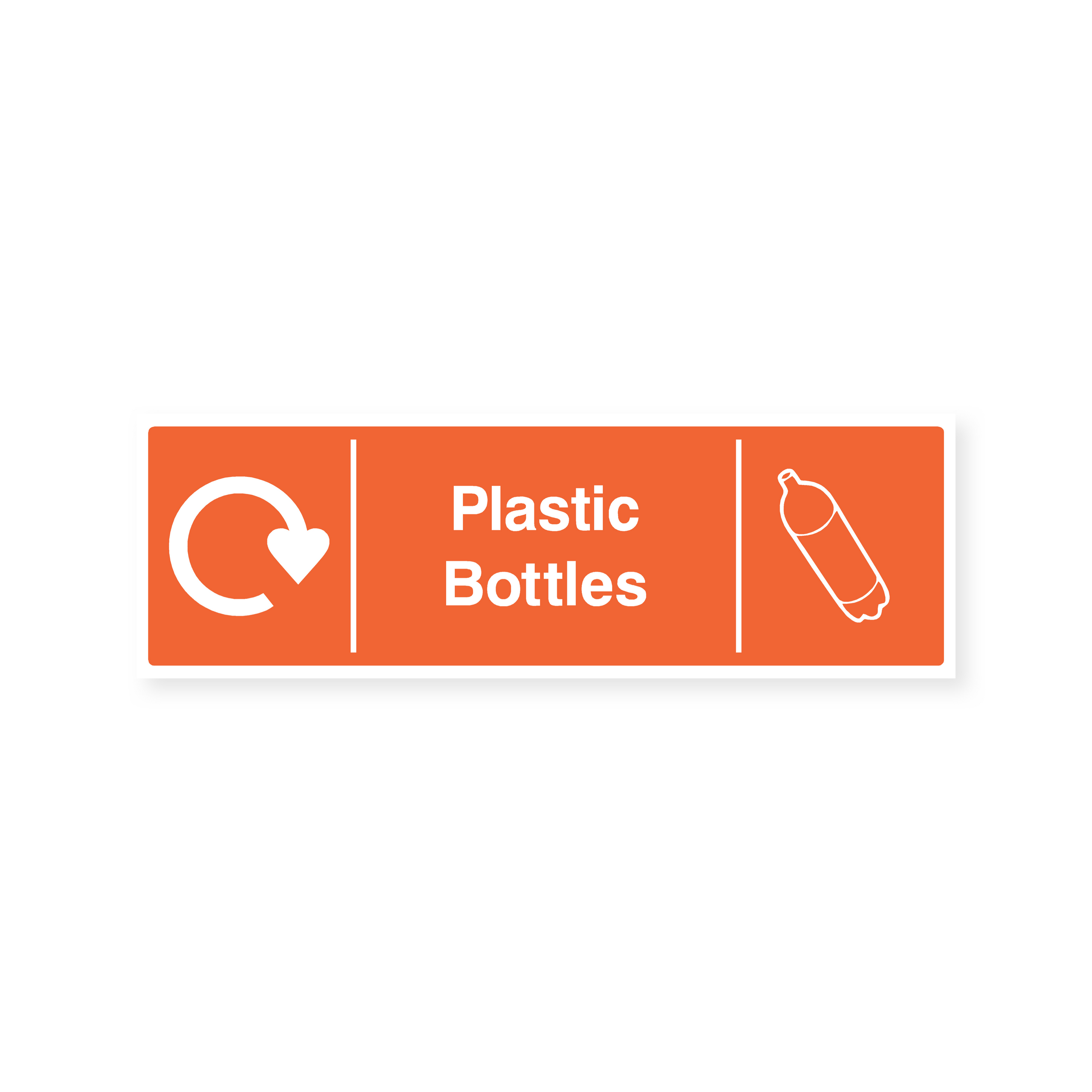 Plastic Bottles Recycling - Safety Sign – Safety Signs & Stickers