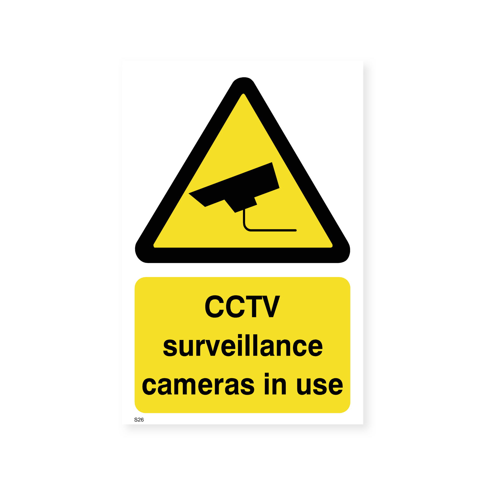 CCTV Surveillance Cameras in Use Sign – Safety Signs & Stickers