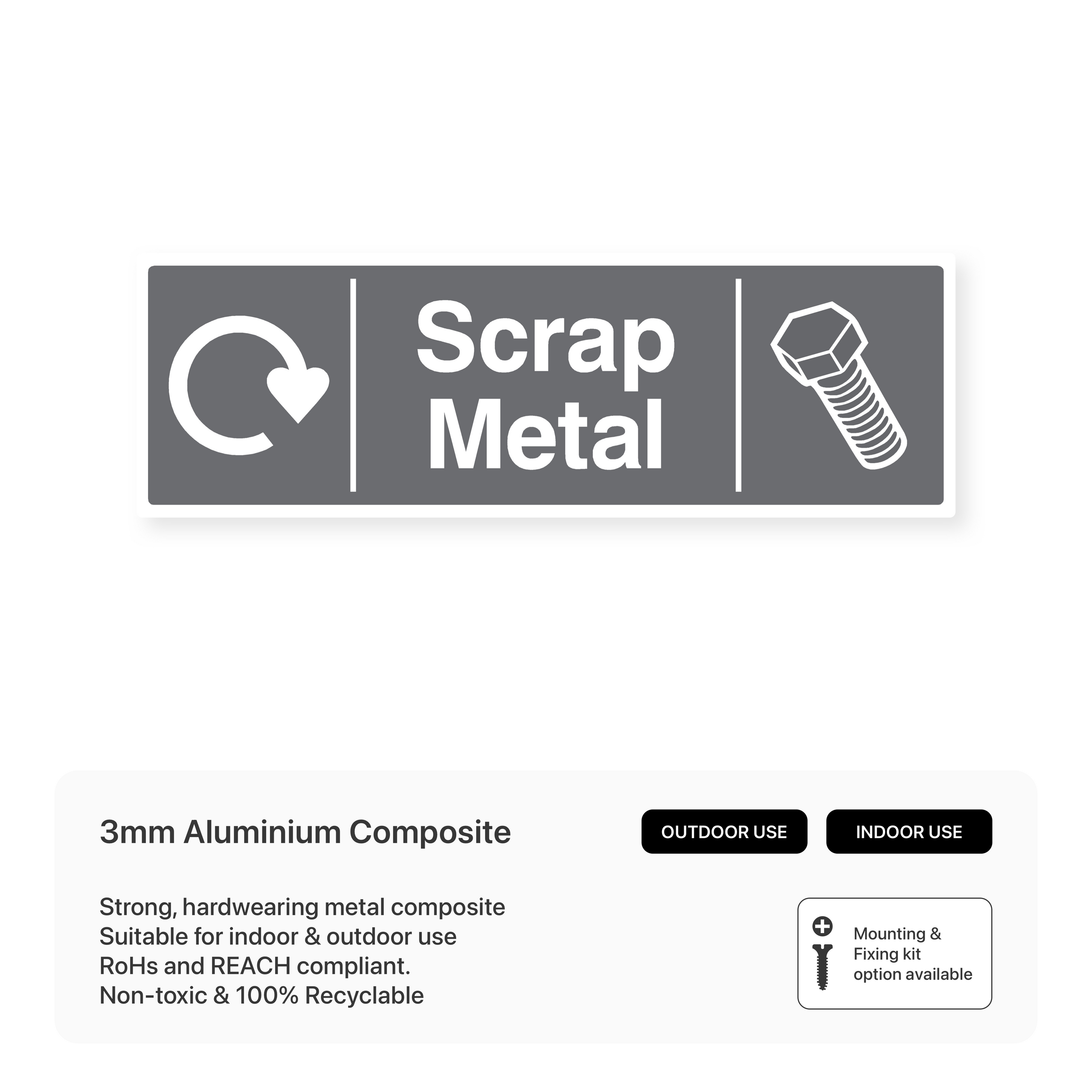 Recycling – Safety Signs & Stickers