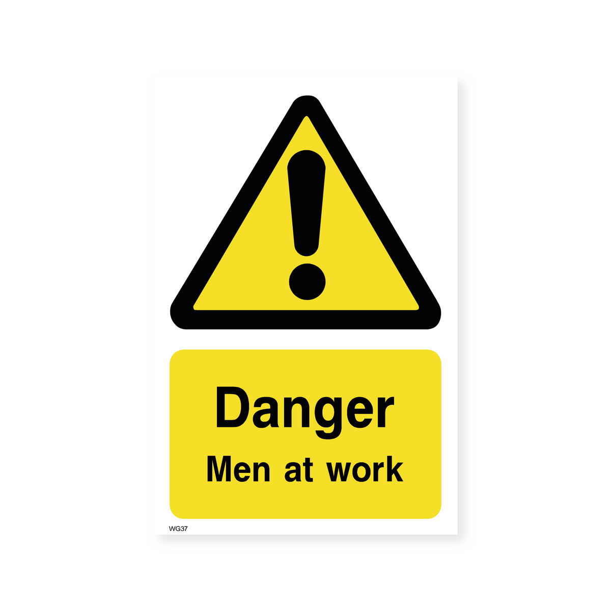 Men at Work Sign - Construction & Roadwork Safety – Safety Signs & Stickers