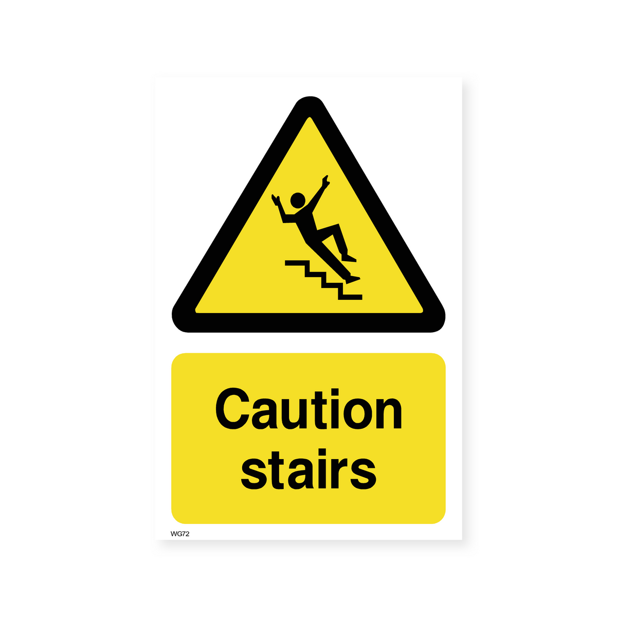 Caution Stairs Sign - Prevent Trips and Falls – Safety Signs & Stickers